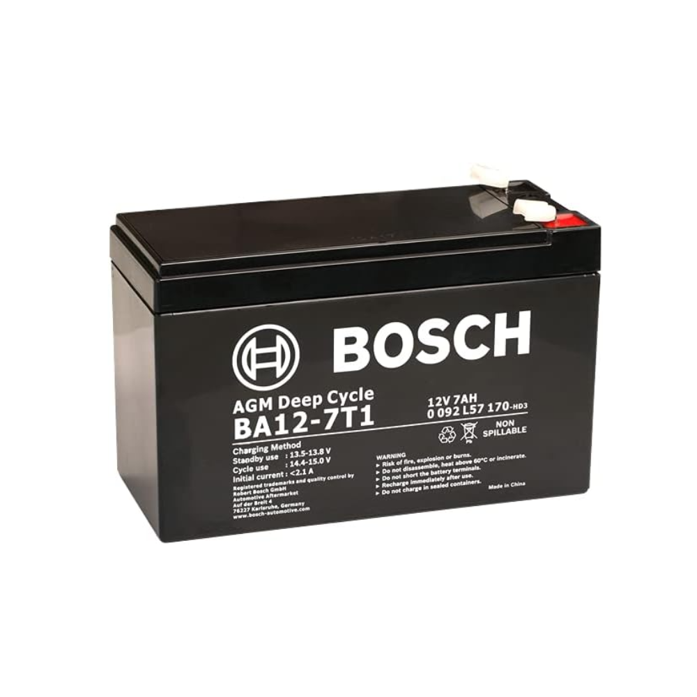 Bosch Heavy Duty 12V, 7Ah Rechargeable Battery