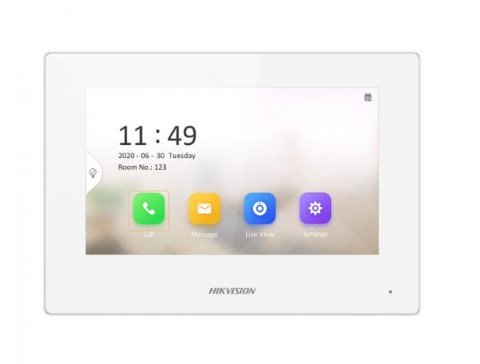 Hik Intercom 7"Monitor (White)