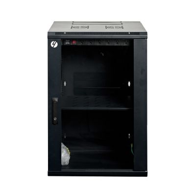 4Cabling 18RU 600mm Deep x 600mm Wide Hinged Wall Mount Server Rack wi