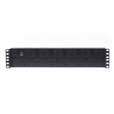 2RU 12 Way GPO Horizontal PDU RECESSED Rack Mount Power Rail – AI Group ...
